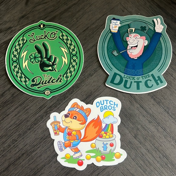 Dutch Bros | Other | Dutch Bros Stickers | Poshmark